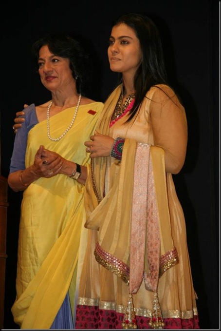 Kajol with Tanuja at Dignity Foundation event